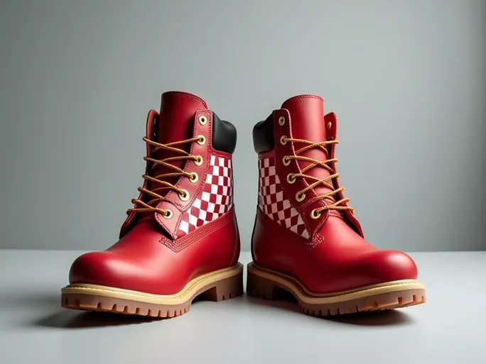 Timberland Revamps Iconic Boot With Red Checkerboard Design