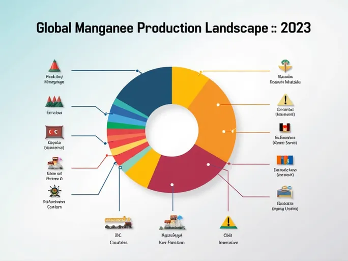 Political Stability Reshapes Global Manganese Production in 2023