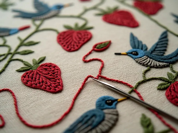 Review William Morris Strawberry Thief Cross Stitch Kit