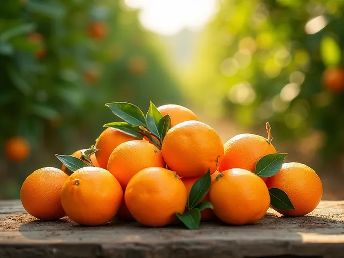 Hunans Bing Tang Oranges Gain Popularity for Unique Sweetness