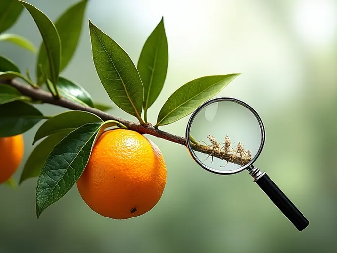 Spirotetramat Boosts Citrus Persimmon Tree Health Against Scale Insects