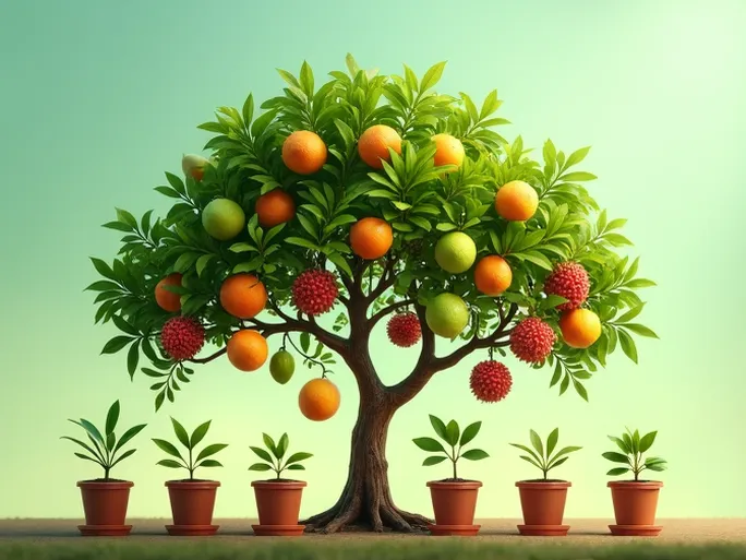 Wujie Promotes Home Orchards with Fruit Seedling Sales