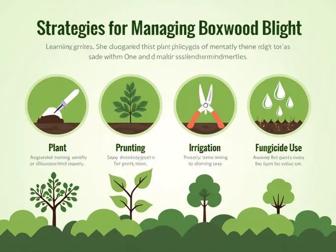 Strategies to Combat Boxwood Blight in Horticulture