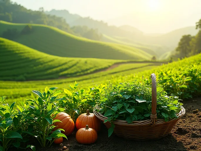 Xinyang Shihe District Reports Bountiful August Tea and Produce Harvest