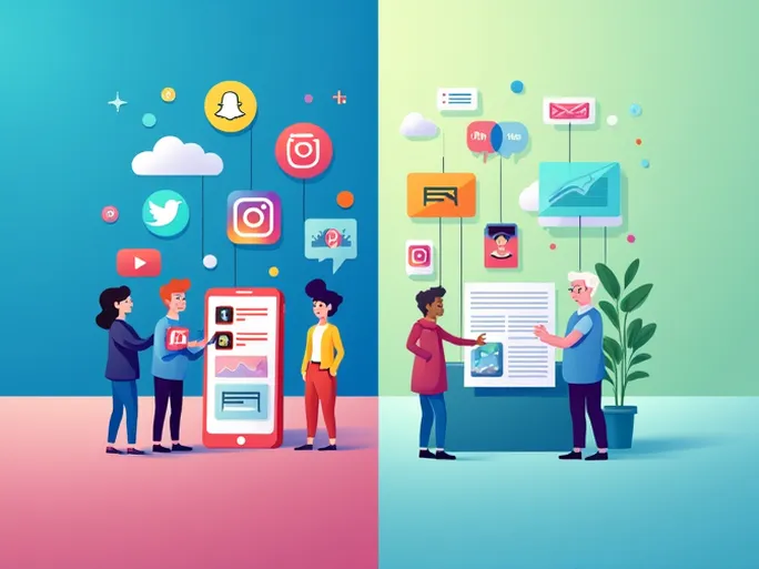 Instagram Highlights Generational Divide in Social Media Use