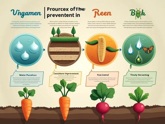 Scientists Develop Methods to Reduce Root Vegetable Cracking Boost Yield