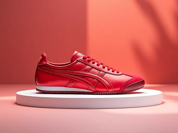 Onitsuka Tiger Revives Corsair EX in Classic Red for Retro Fans