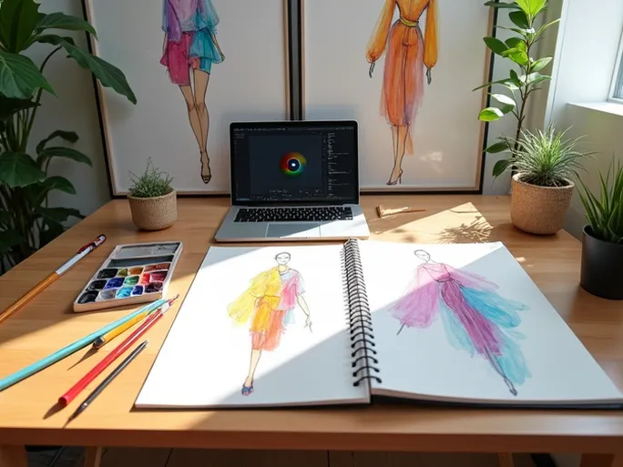 Teens Learn Fashion Illustration at Creative Workshop