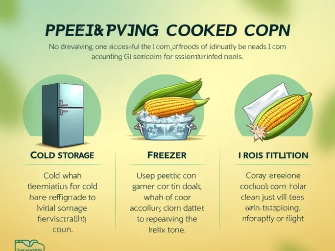 Best Practices for Storing Cooked Corn to Preserve Freshness