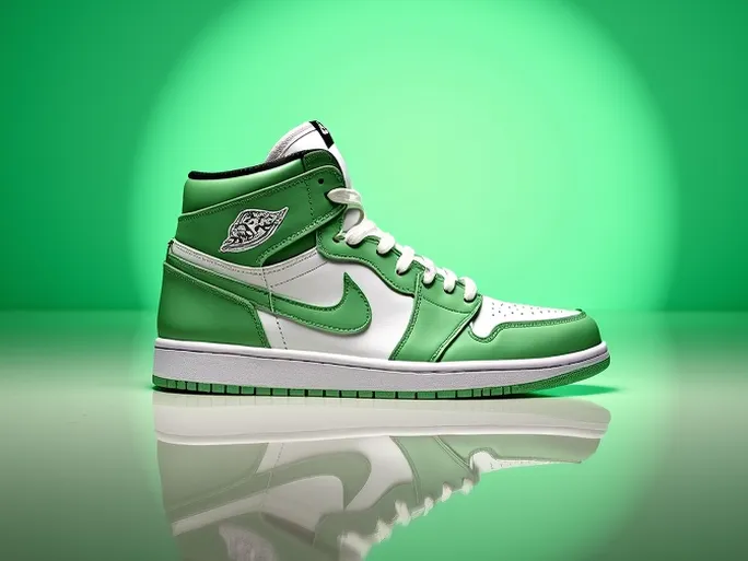 Air Jordan 1 Mid spring Green Rabbit Debuts for Sneaker Enthusiasts