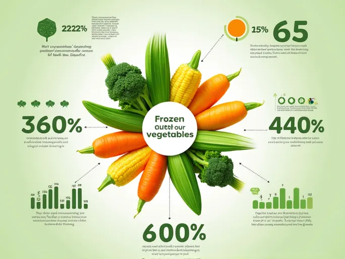 U.S. Consumers Shift to Diverse Frozen Vegetables Amid Health Focus