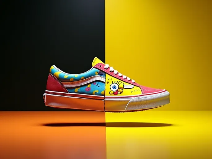 Spongebob Vans Launch Collaborative Old Skool Skate Shoes