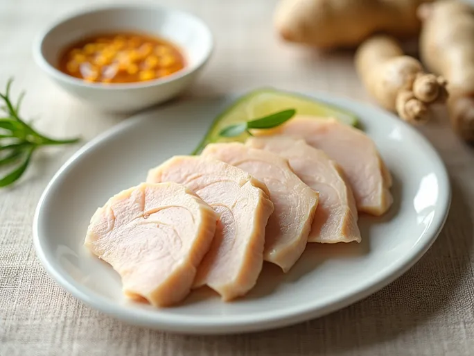 Hainanese Chicken Relies on Authentic Sand Ginger for Flavor
