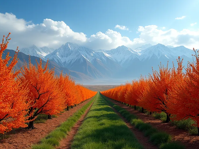 Xinjiangs Crabapple Boom Boosts Rural Economy