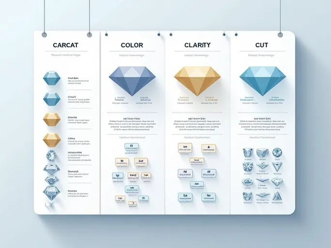 Guide to Selecting Diamonds Using 4C Standards