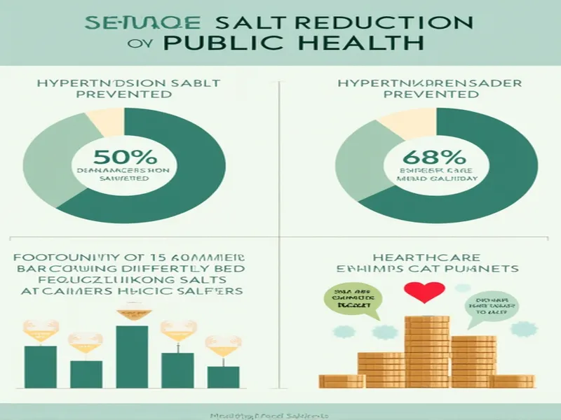 The Impact of Reducing Sodium Intake on Public Health in the U.S.
