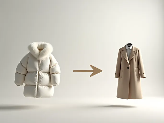 Stylish Down Jackets Gain Popularity for Urban Commutes