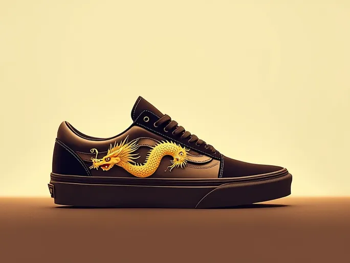 Vans Releases Old Skool LX with Eastern Dragon Design