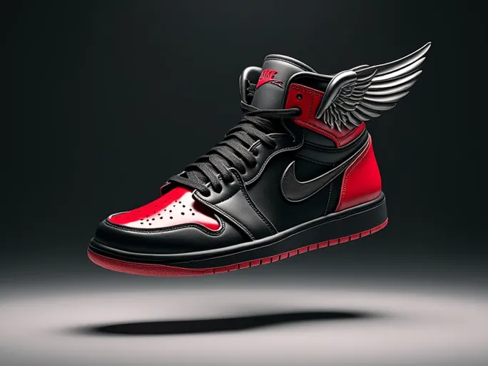 Air Jordan 1 west Coast Wild Crane Merges Gothic Style with Retro Design