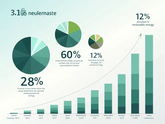 Renewables to Capture 13% of $60 Trillion Global Energy Investments by 2040