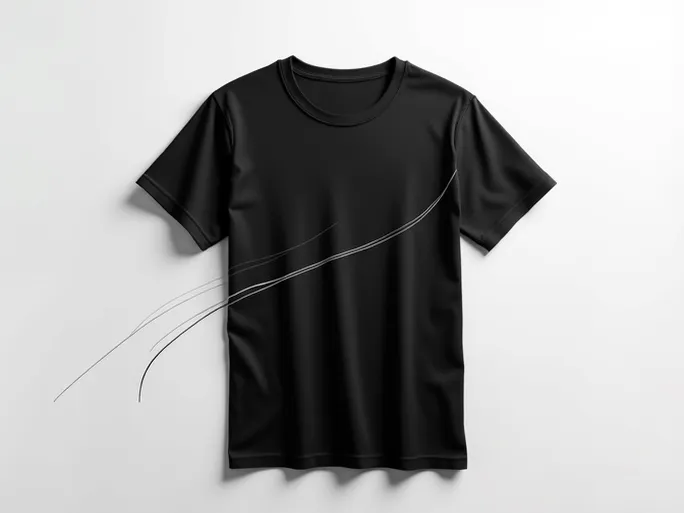 Supreme Reissues Classic Shoulder Arc Tee in Black