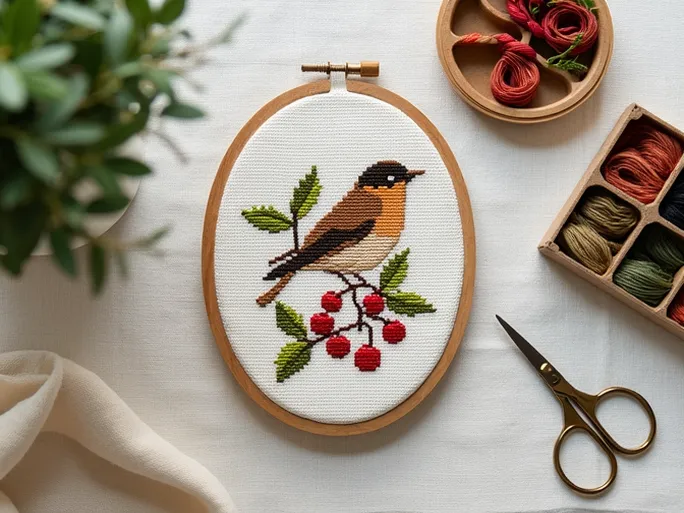 DIY CFA Voysey Bird and Berry Bookmark Gains Popularity