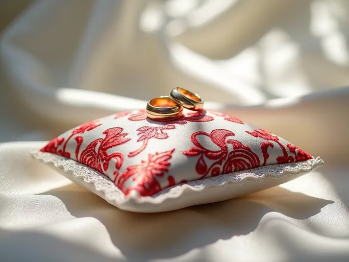 Guide to Selecting Wedding Ring Pillows Styles Materials