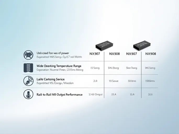 Naxiang Tech Unveils New Railtorail Opamps for Audio Comms