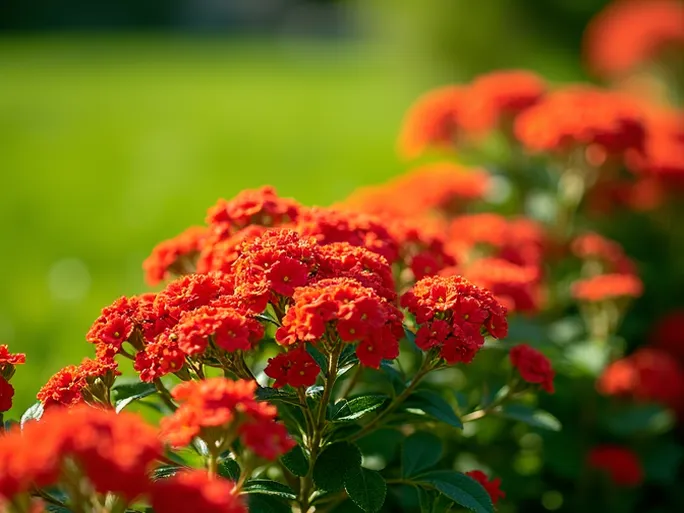 Red Ace Potentilla Gains Popularity in Garden Landscaping