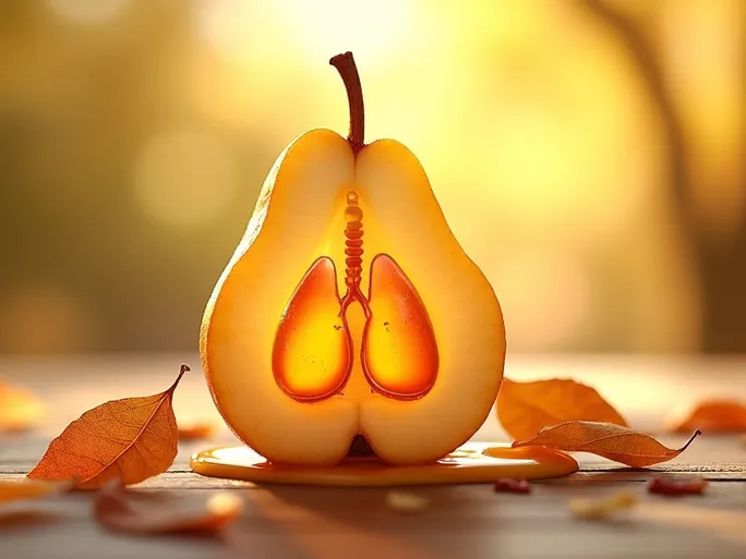 Autumn Dryness Boosts Sales of Soothing Pear Syrup Candy