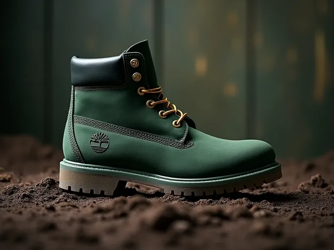 Timberlands Dark Green Heritage Boot Combines Style and Durability