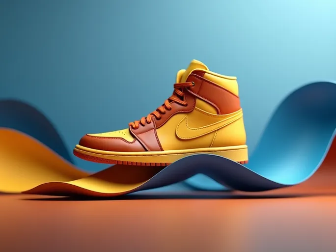 Air Jordan 1 High OG Returns in Retro Brown Blue and Yellow