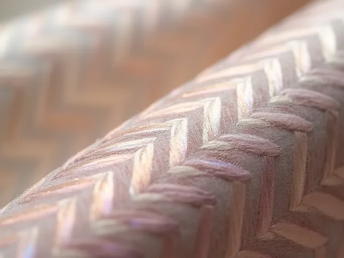 Silkwool Herringbone Fabric Merges Luxury with Practicality