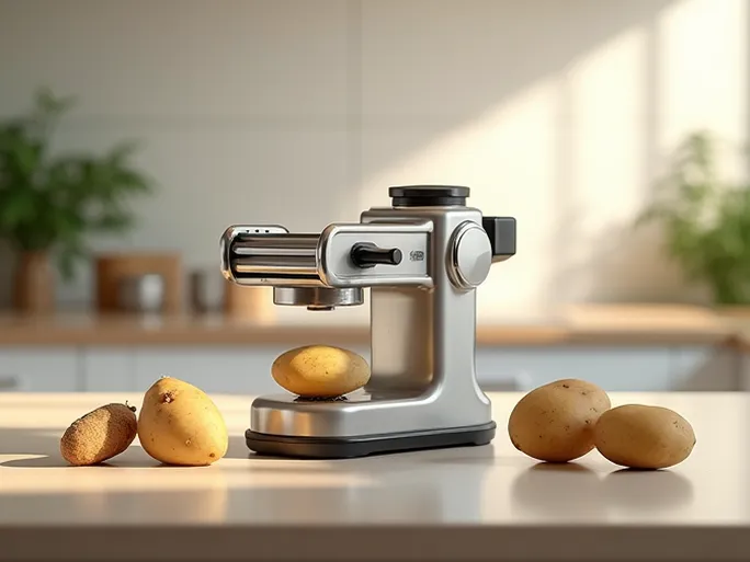 Automated Potato and Taro Peeler Boosts Kitchen Efficiency
