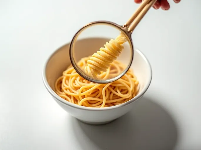 Study Reveals How Noodle Drying Affects Food Traceability