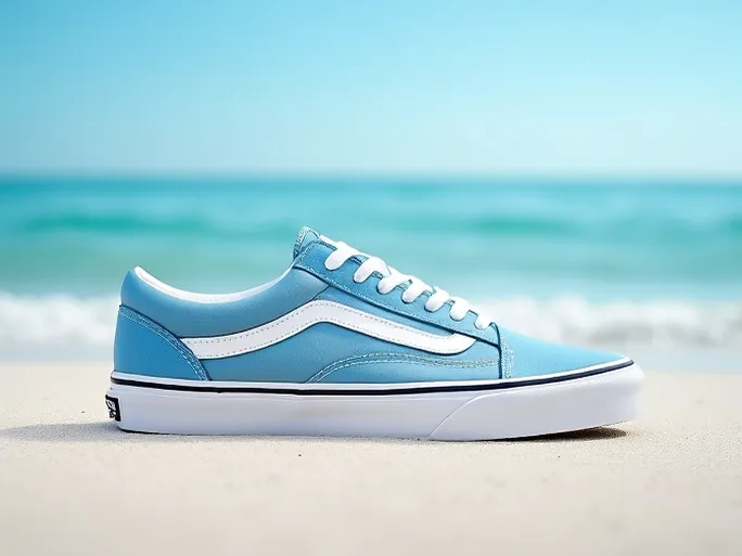 Vans Retro wave Washed Blue Sneakers Gain Popularity