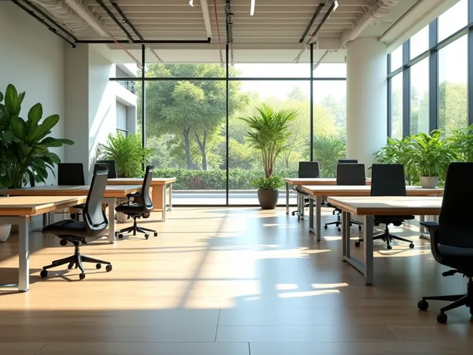 Postpandemic Office Spaces Adapt to New Workplace Trends