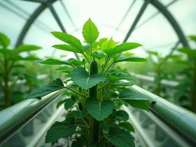 Greenhouses Adopt LED Lighting to Boost Winter Cucumber Yields