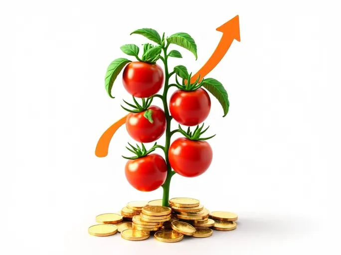 Study Tiantianbang Compound Boosts Tomato Yield and Quality