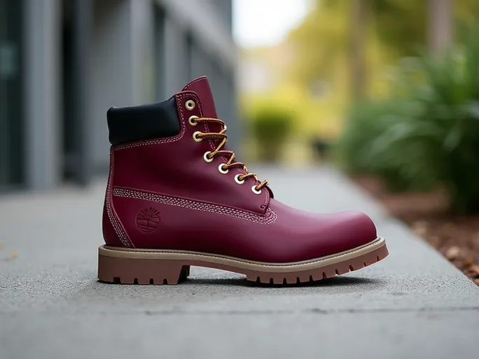 Timberland Unveils Classic Work Boot in Zinfandel Red