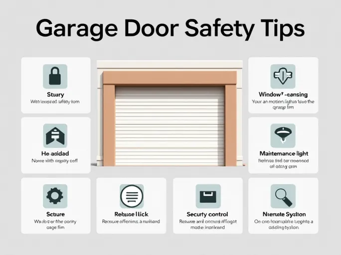 Enhancing Security 8 Garage Door Safety Tips