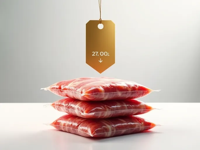 Wholesale Soybraised Meat Hits Record Low at 260