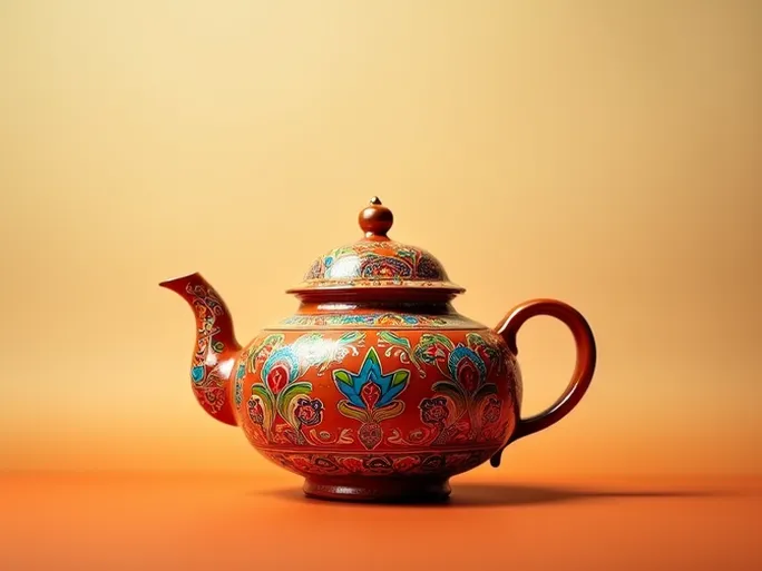 Handpainted Mughal Teapots Merge Tradition with Social Impact