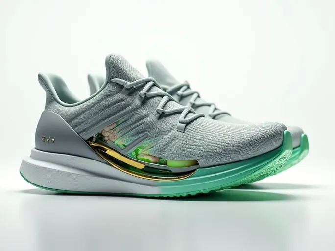 Lining Launches Breathable Greygreen Running Shoes for Performance