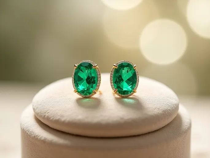 Ottoman Hands Launches Vainspired Siena Emerald Earrings