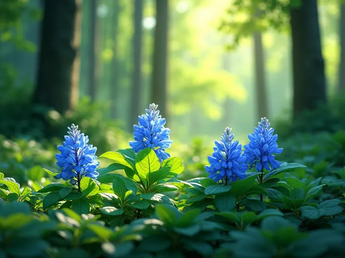 Bluebell Clover Thrives Boosting Ecological Health