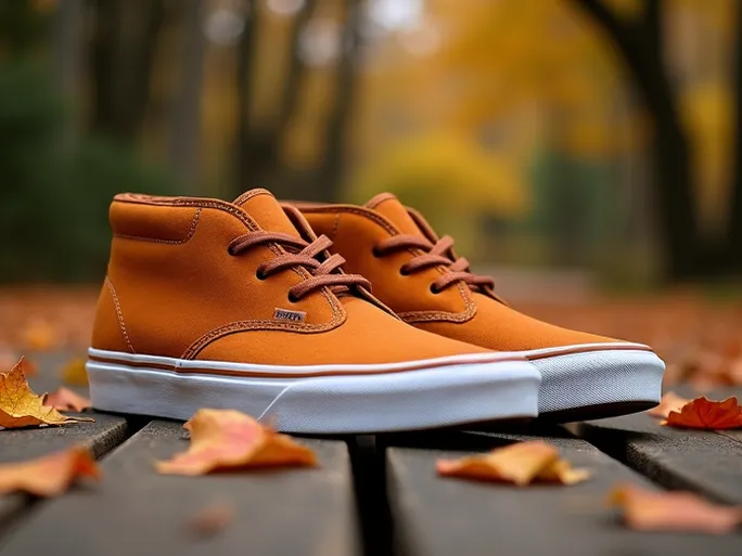 Vans Launches pumpkin Spice OG Chukka LX for Fall