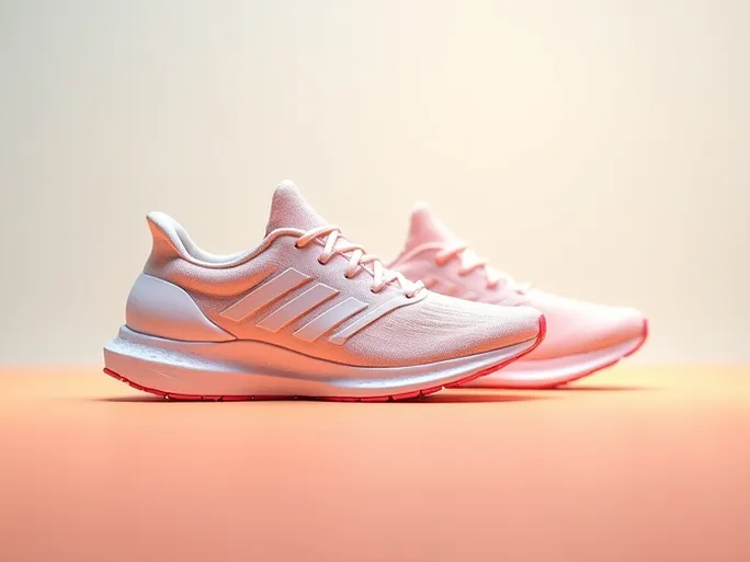 Lining white Neon Apricot Sneakers Blend Performance and Style