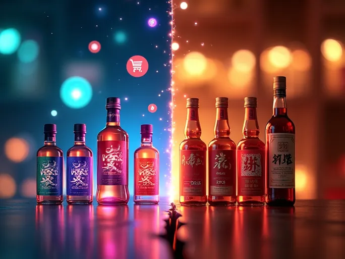 Baijiu Sales Split Online Surge Offline Slowdown During Golden Week