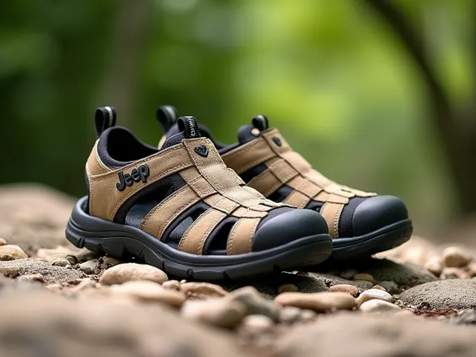 Jeep Launches Antislip Outdoor Sandals for Adventurers